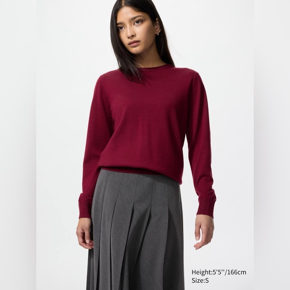 Uniqlo | Sweaters | Uniqlo Merino Wool Sweater | Poshmark